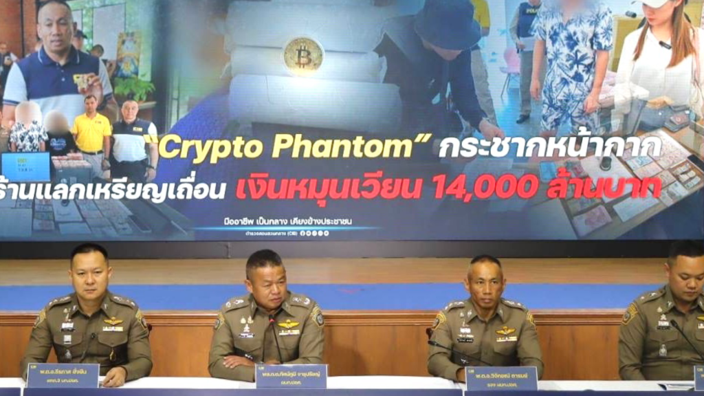ปอศ.ค้น8จุดทลายร้านรับแลกเงินดิจิทัลฟอกให้เครือข่ายผิดกม. - Police News Varieties
